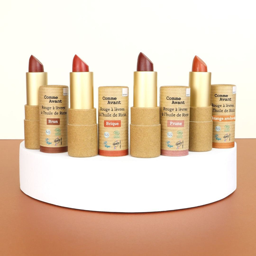 Découvrez nos tous premiers cosmétiques : les rouges à lèvres