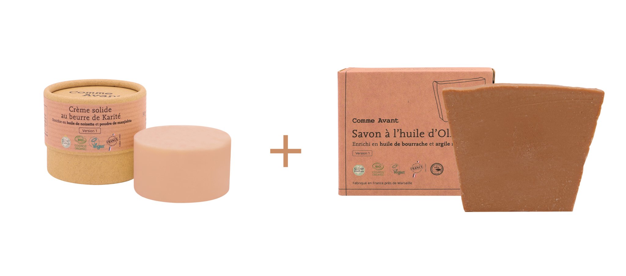 Crème bio solide pour peaux à imperfections ᐅ à l'huile de noisette